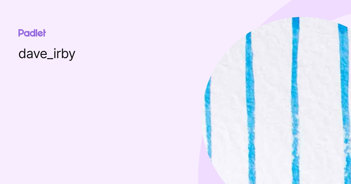 dave_irby profile | Padlet
