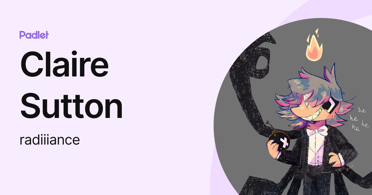 Claire Sutton (radiiiance) profile | Padlet