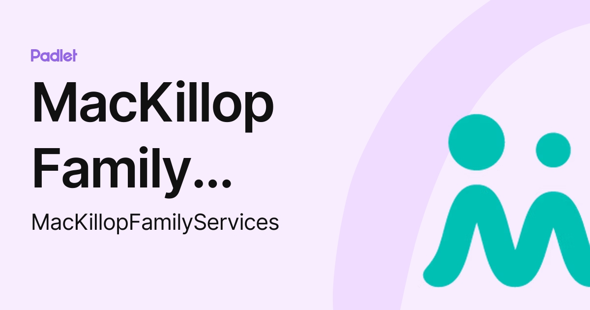 MacKillop Family Services (MacKillopFamilyServices) profile | Padlet