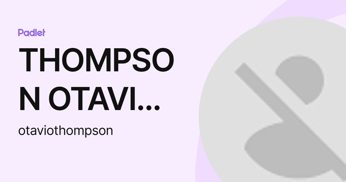 THOMPSON OTAVIO FERREIRA TIJOLLI DE FREITAS (otaviothompson) profile ...