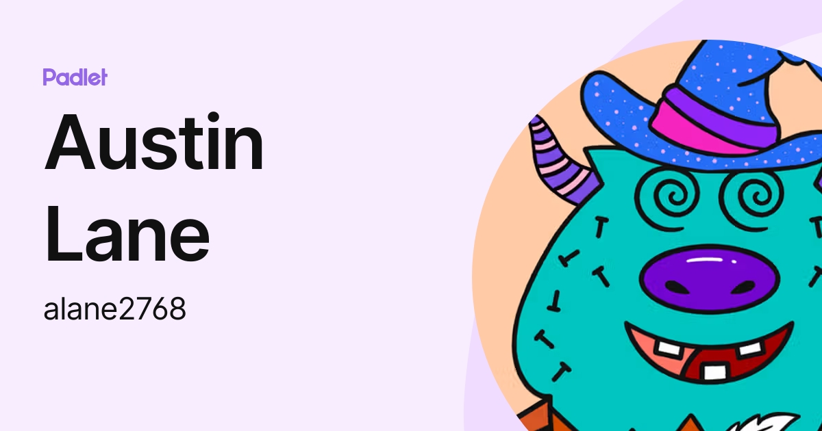 Austin Lane (alane2768) profile | Padlet