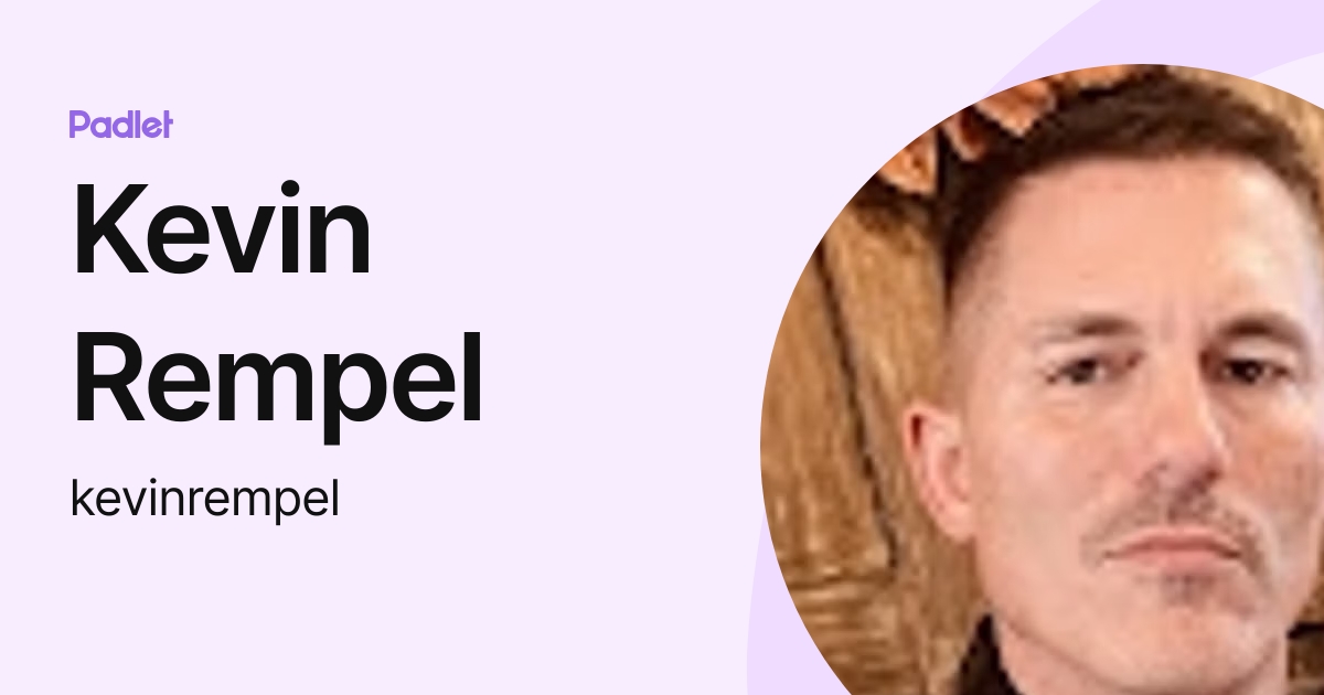 Kevin Rempel (kevinrempel) profile | Padlet