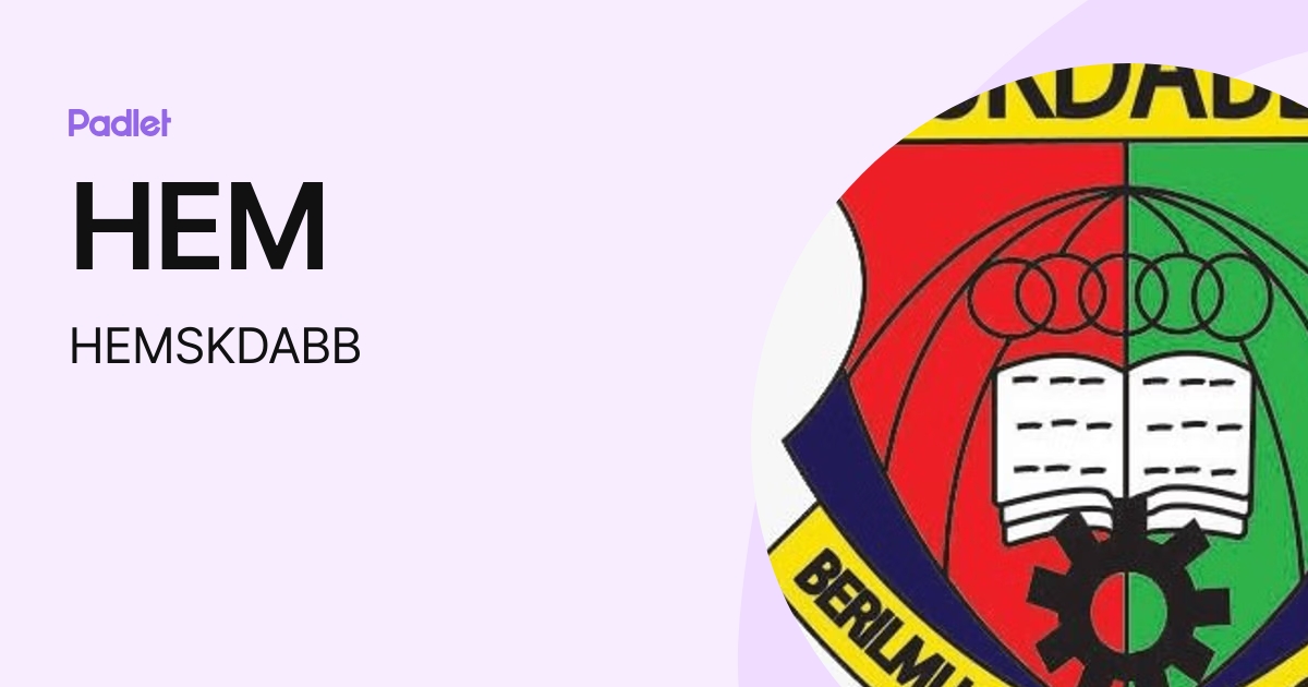 HEM (HEMSKDABB) profile | Padlet