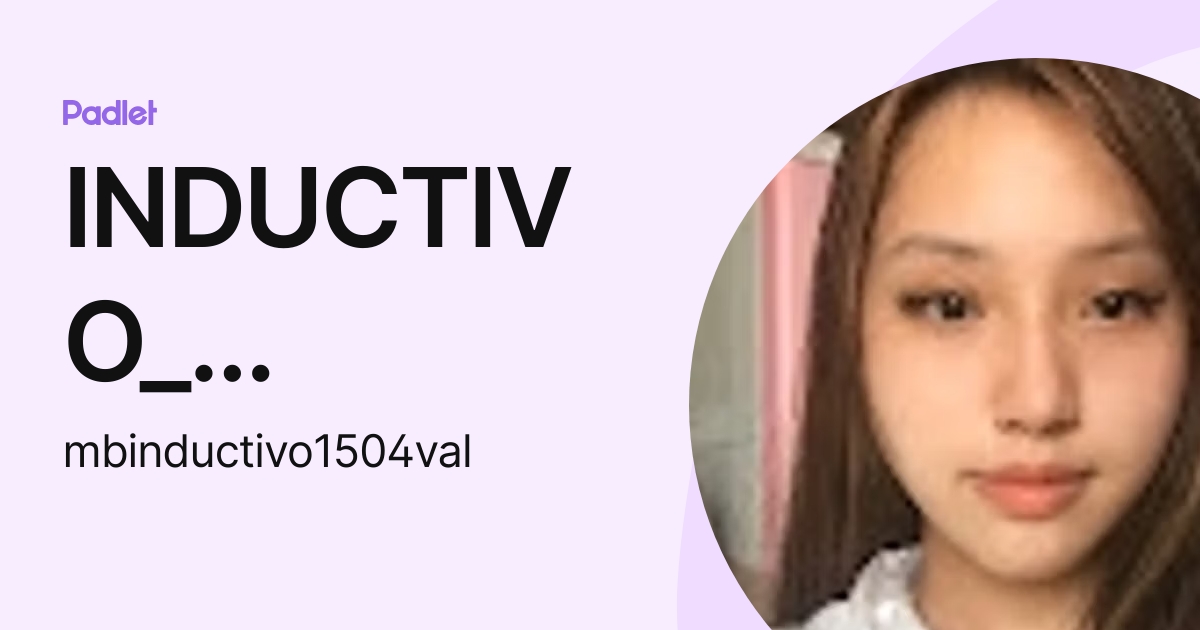 INDUCTIVO_ MS_BNKG 3YA-1 (mbinductivo1504val) profile | Padlet