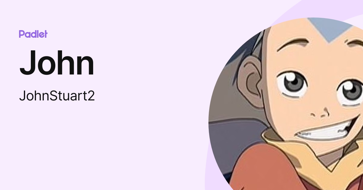 John (JohnStuart2) profile | Padlet