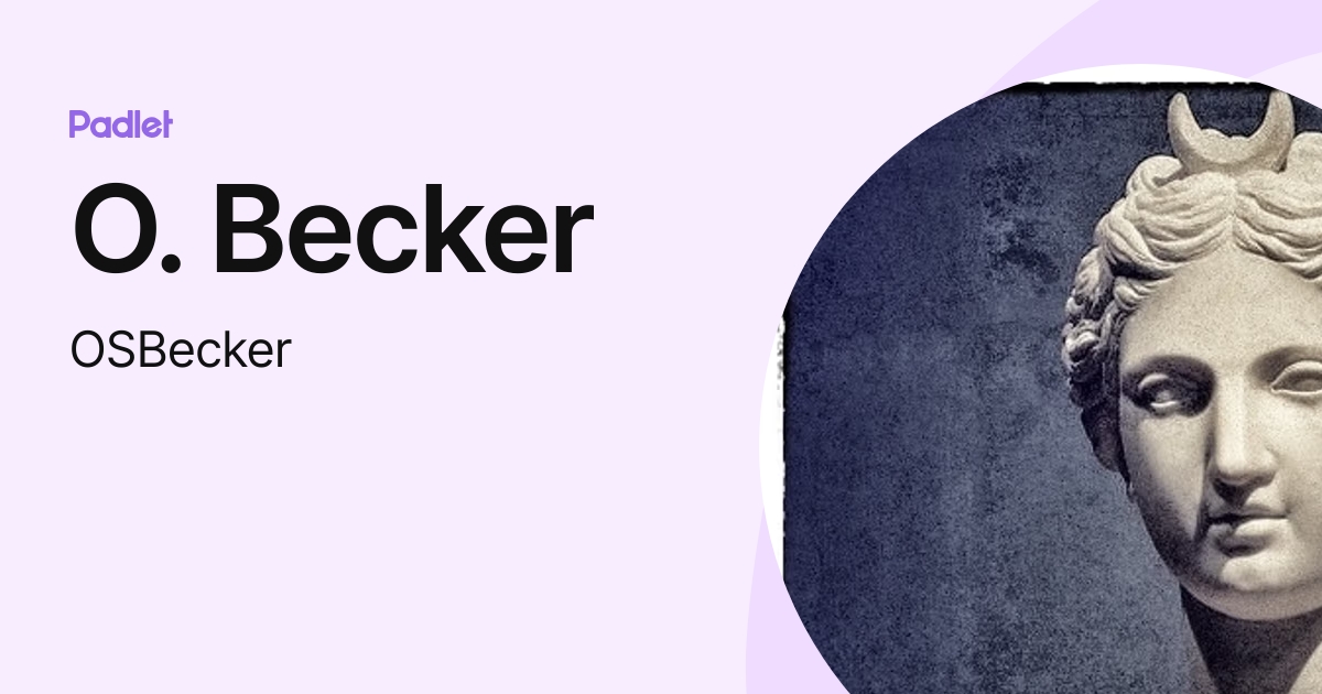 O Becker Osbecker Profile Padlet