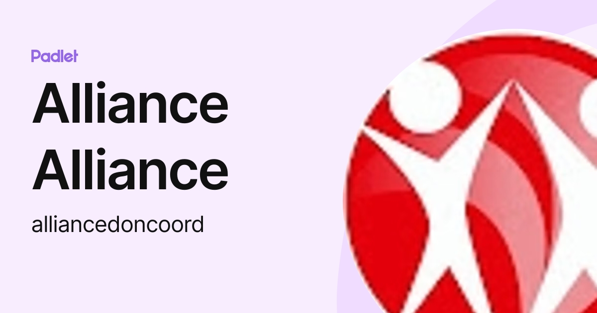Alliance Alliance (alliancedoncoord) profile | Padlet