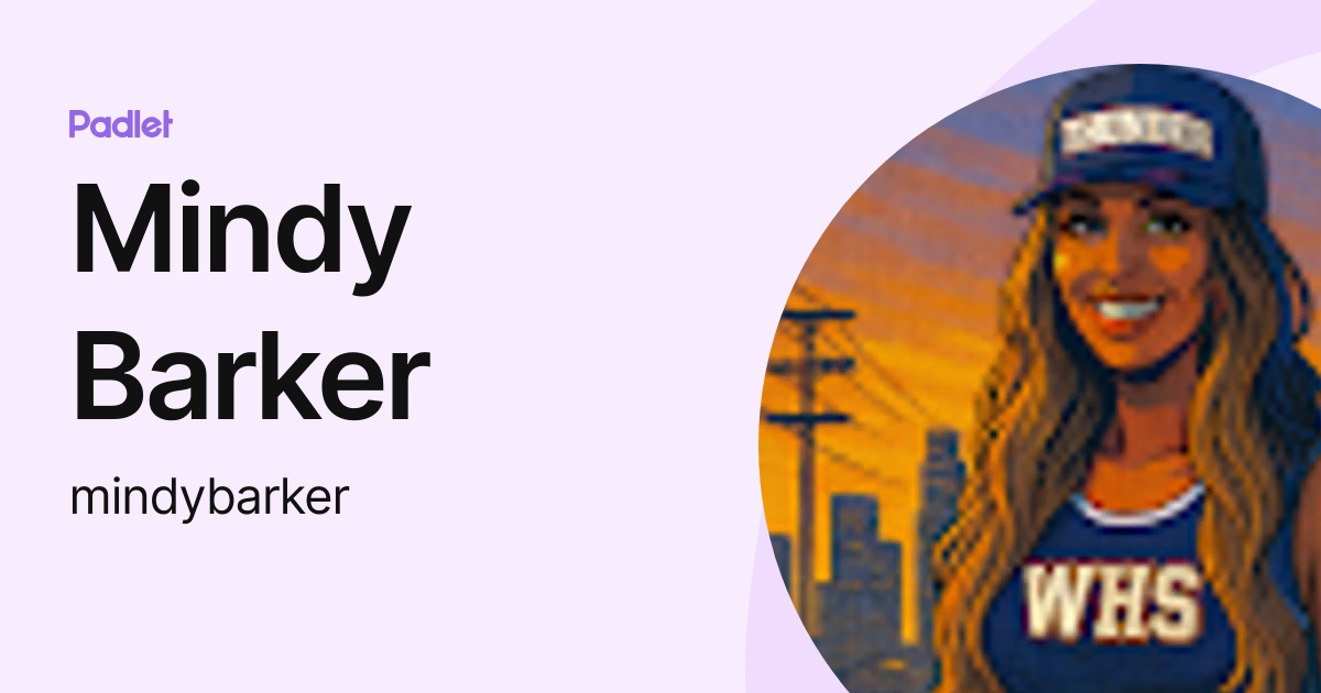 Mindy Barker (mindybarker) profile | Padlet