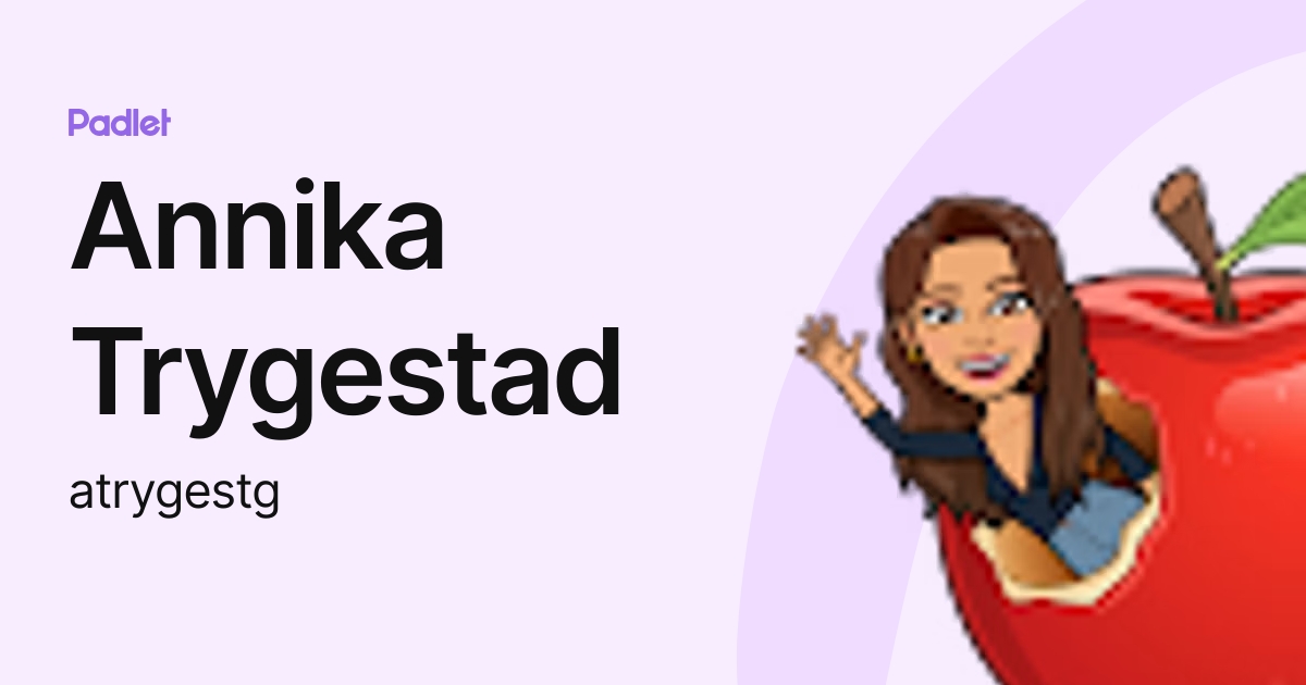 Annika Trygestad (atrygestg) profile | Padlet