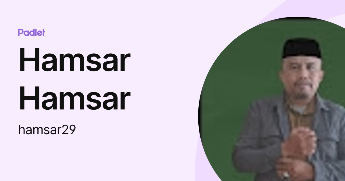 Hamsar Hamsar (hamsar29) profile | Padlet