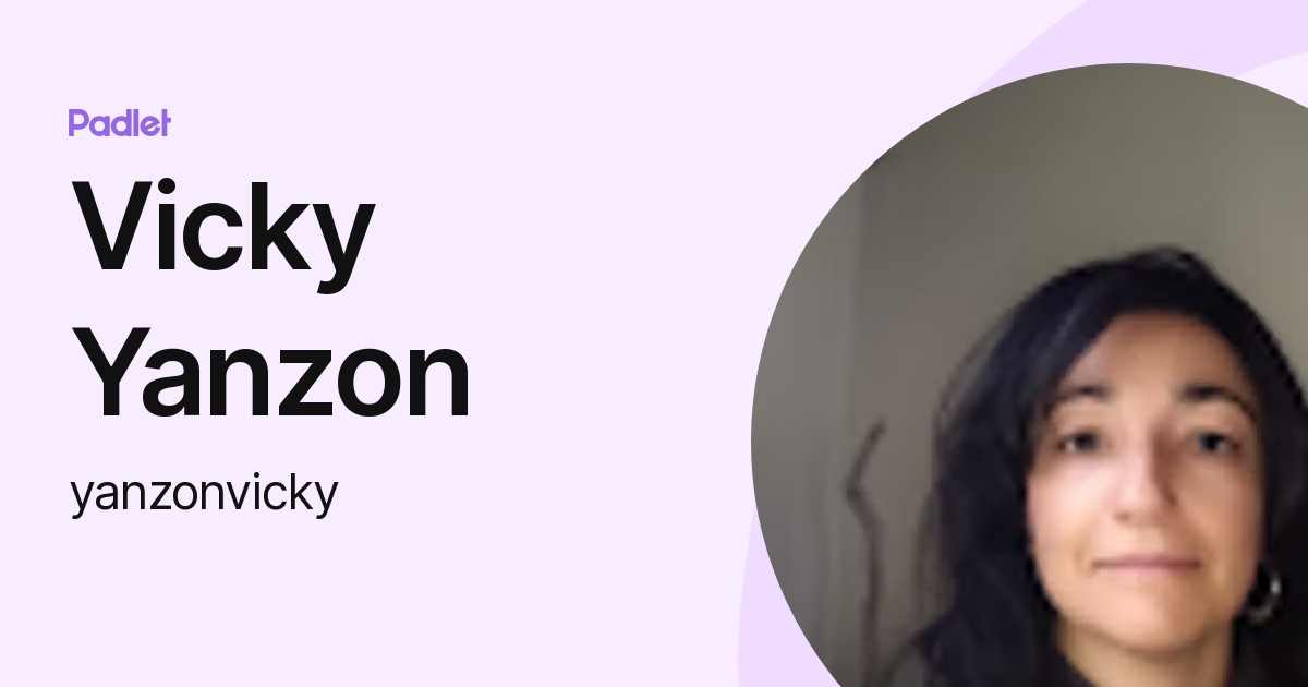 Vicky Yanzon (yanzonvicky) profile | Padlet
