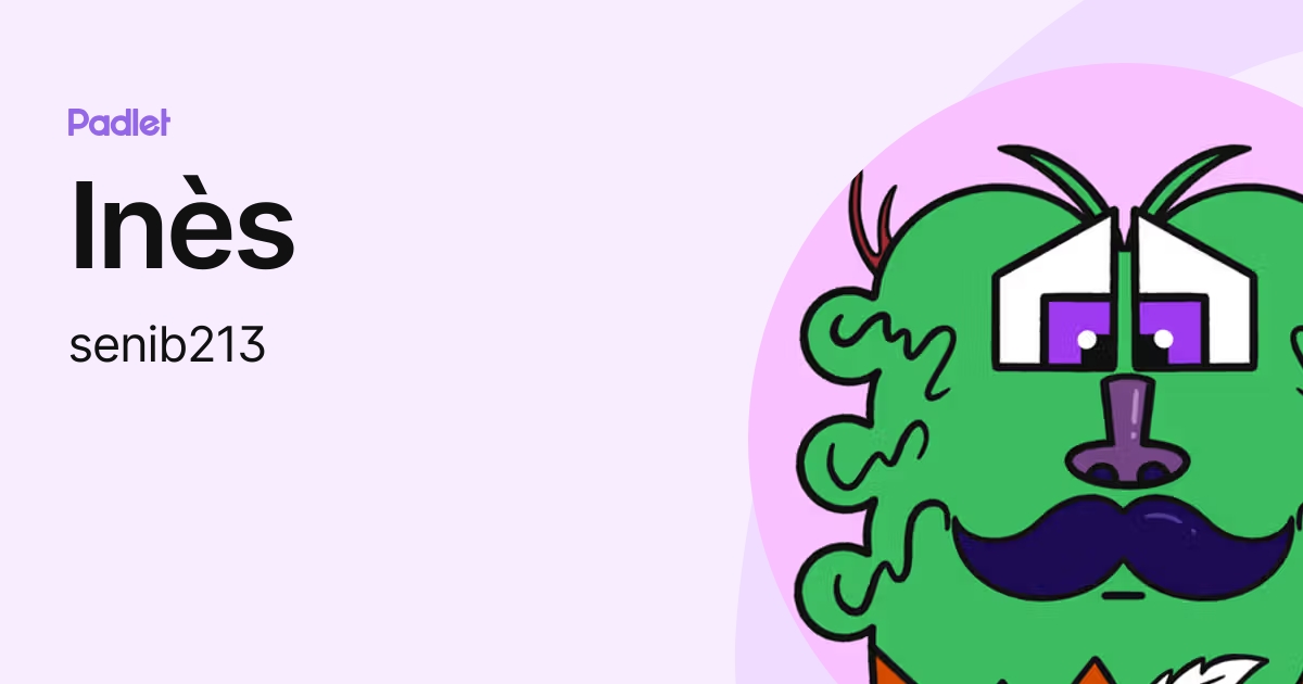 Inès (senib213) profile | Padlet