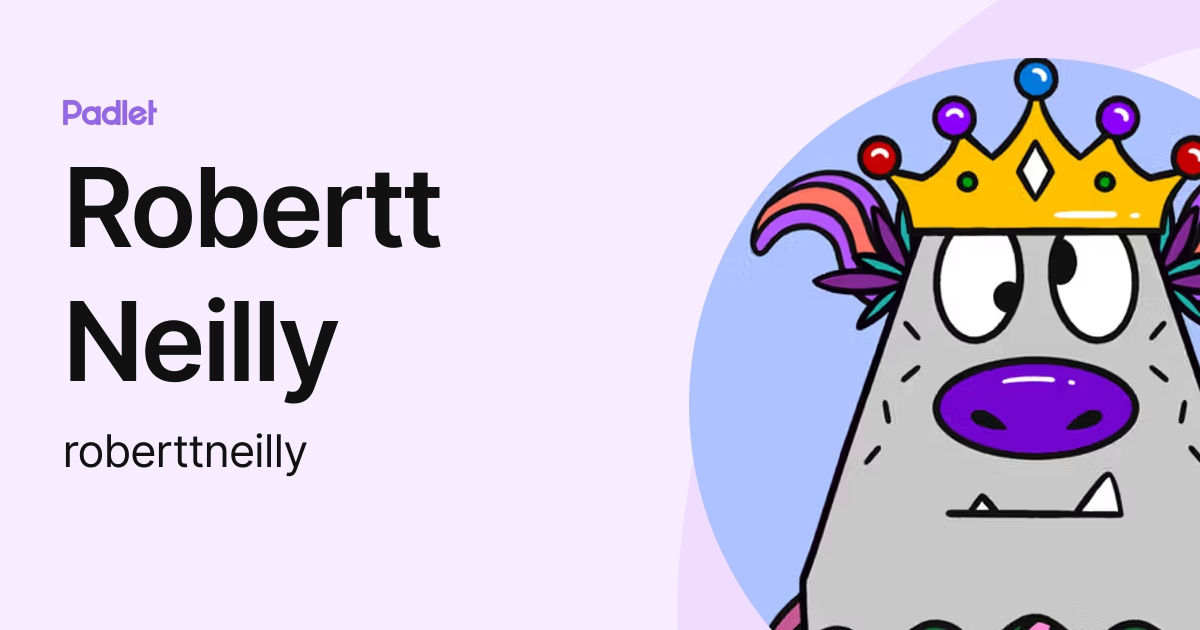 Robertt Neilly (roberttneilly) profile | Padlet