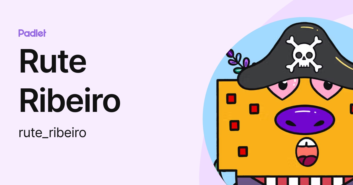 Rute Ribeiro (rute_ribeiro) profile | Padlet