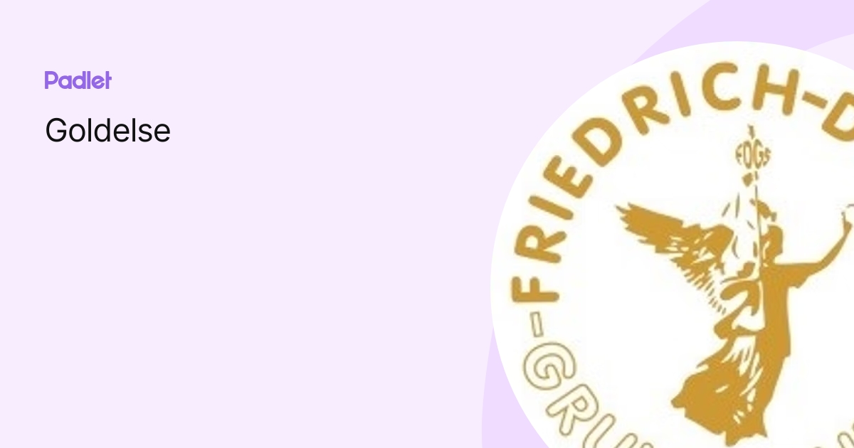 Goldelse profile | Padlet