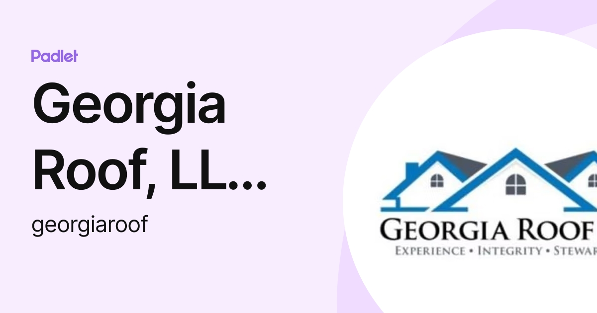 Georgia Roof, LLC - Braselton Roofing Contractor (georgiaroof) profile ...