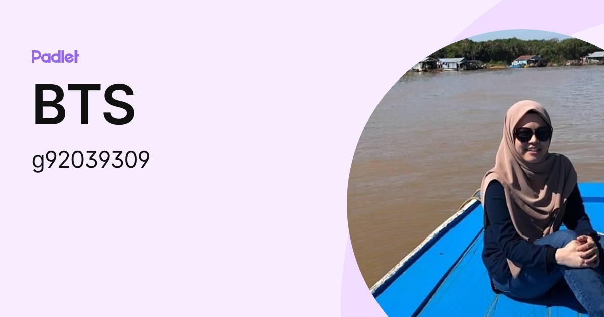BTS (g92039309) profile | Padlet