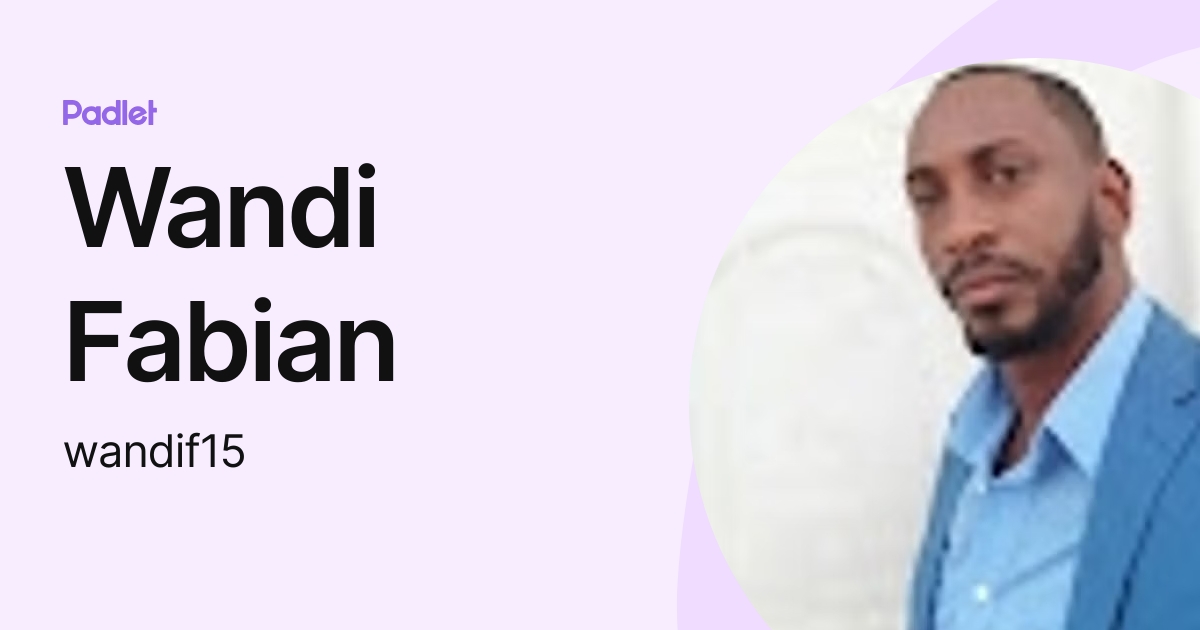 Wandi Fabian (wandif15) profile | Padlet