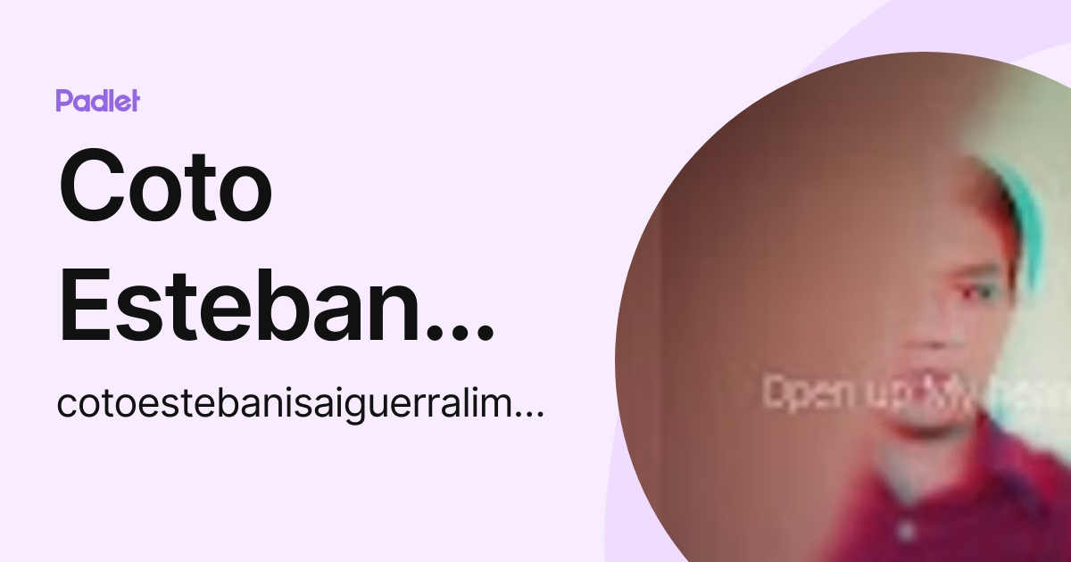 Coto Esteban Isaí Guerra Limatuj. (cotoestebanisaiguerralimatuj ...