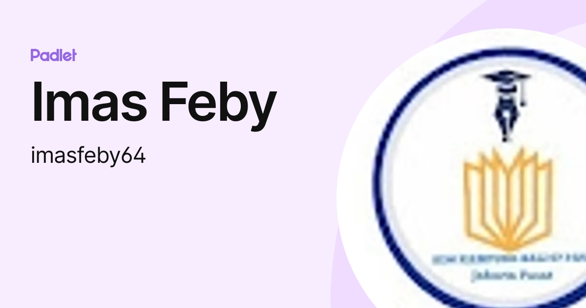 Imas Feby (imasfeby64) profile | Padlet