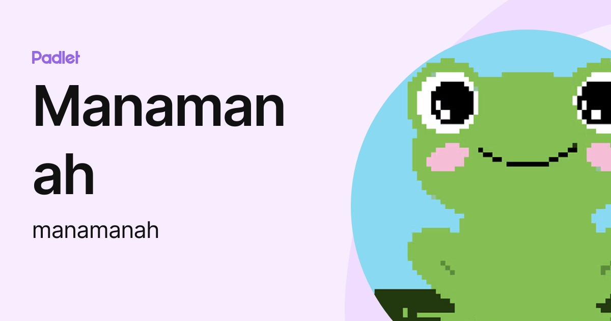Tommy Treshansky (manamanah) profile | Padlet