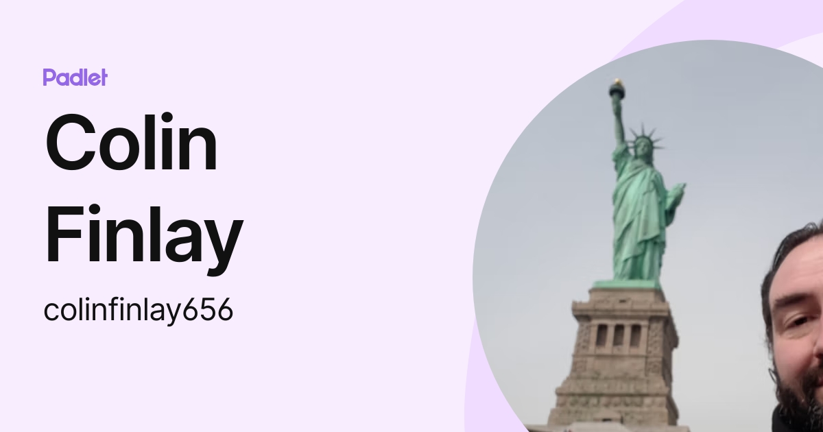 Colin Finlay (colinfinlay656) profile | Padlet