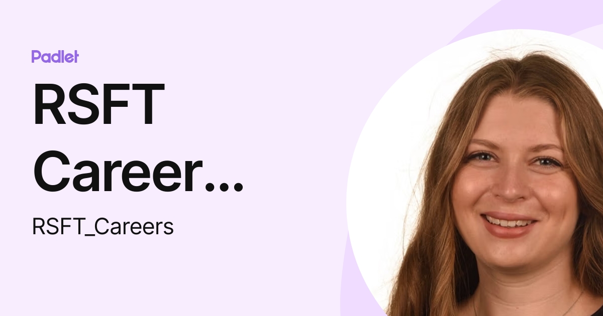 RSFT Career Progression and Apprenticeship Hub (RSFT_Careers) profile ...