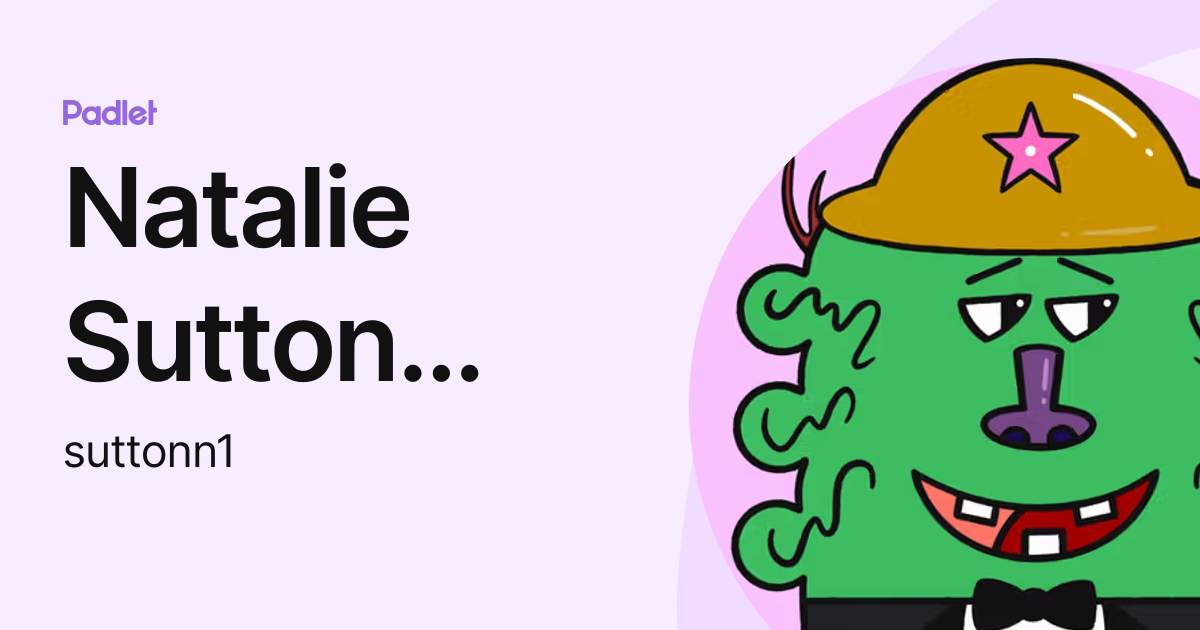 Natalie Sutton CSP (suttonn1) profile | Padlet