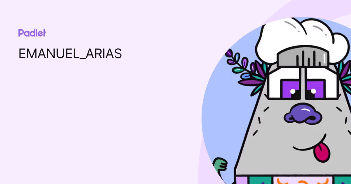 EMANUEL_ARIAS profile | Padlet