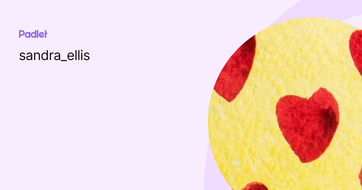 sandra_ellis profile | Padlet