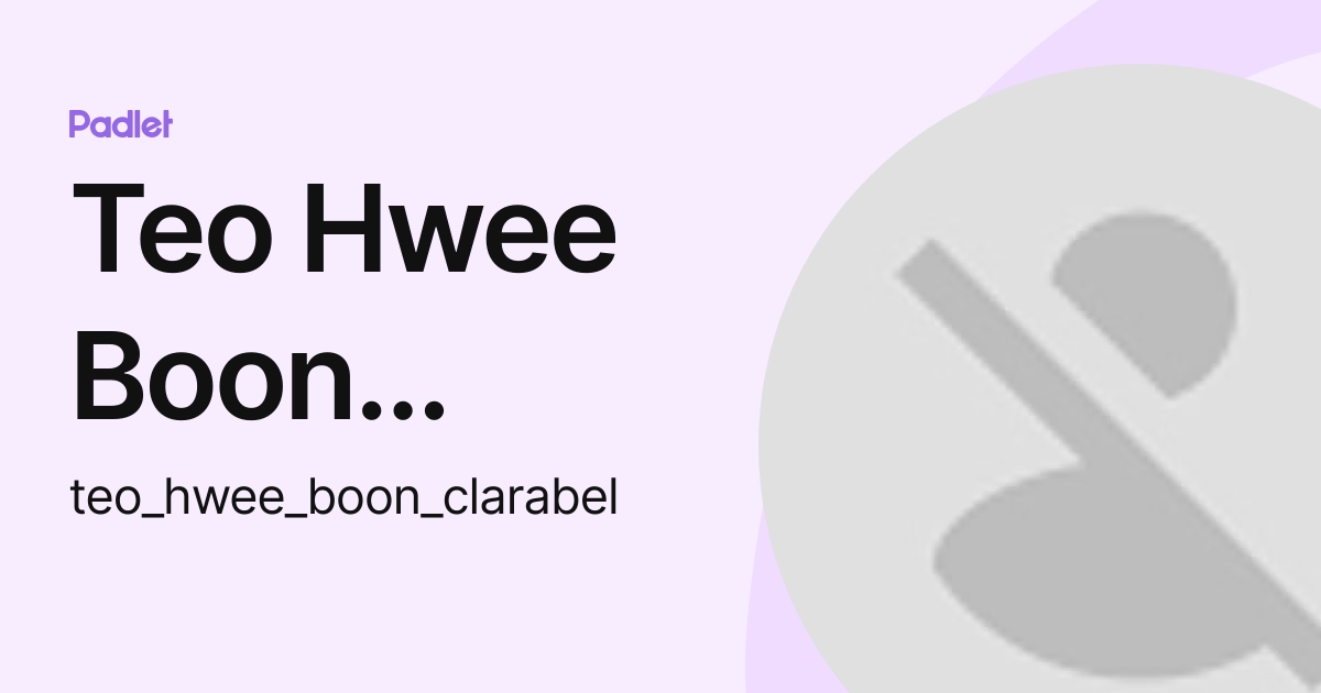 Teo Hwee Boon Clarabel (Zhonghuass) (teo_hwee_boon_clarabel) profile ...