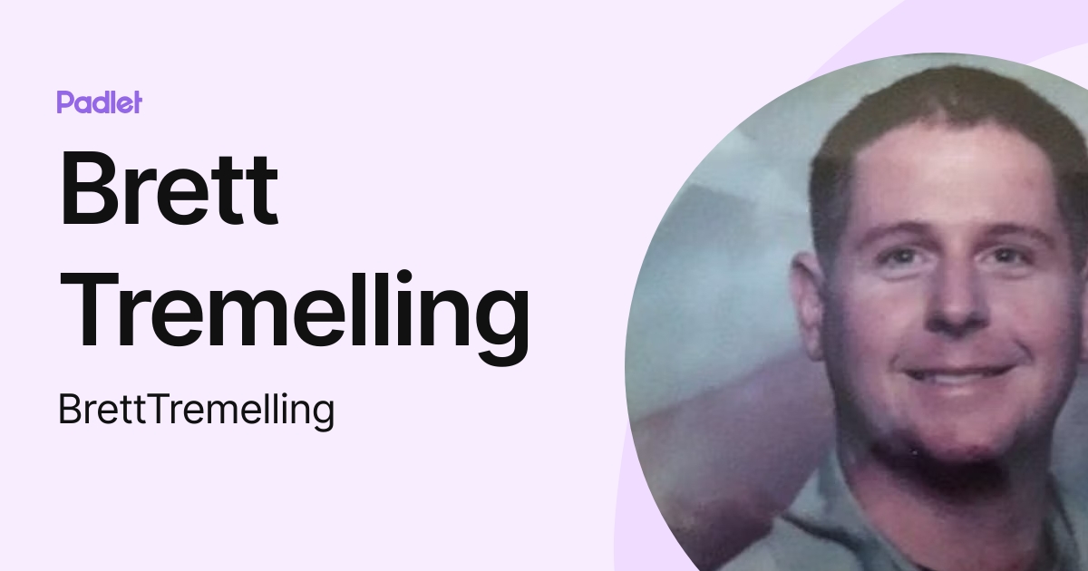 Brett Tremelling (BrettTremelling) profile | Padlet