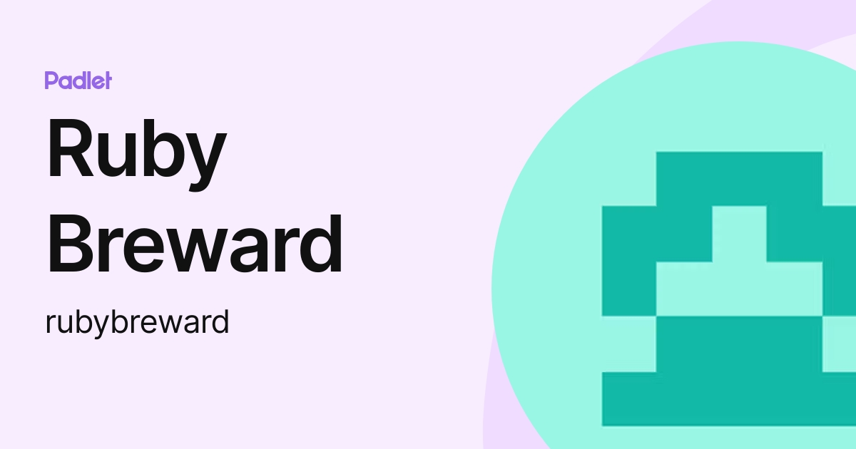 Ruby Breward (rubybreward) profile | Padlet