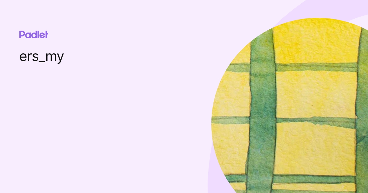 ers_my profile | Padlet