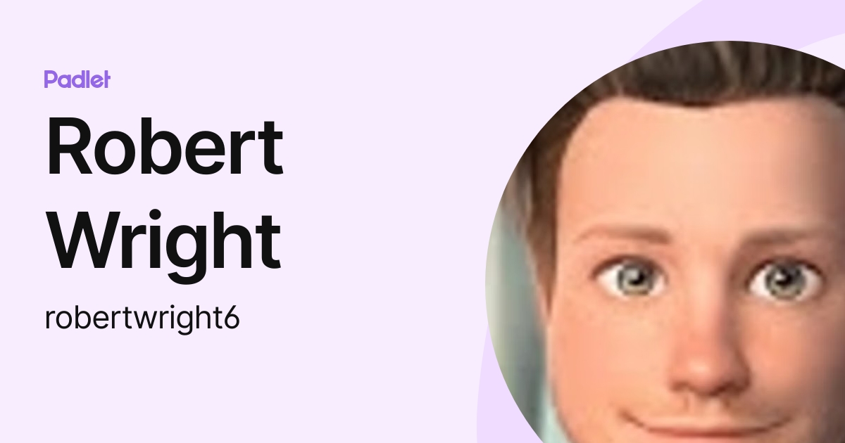 Robert Wright Robertwright6 Profile Padlet