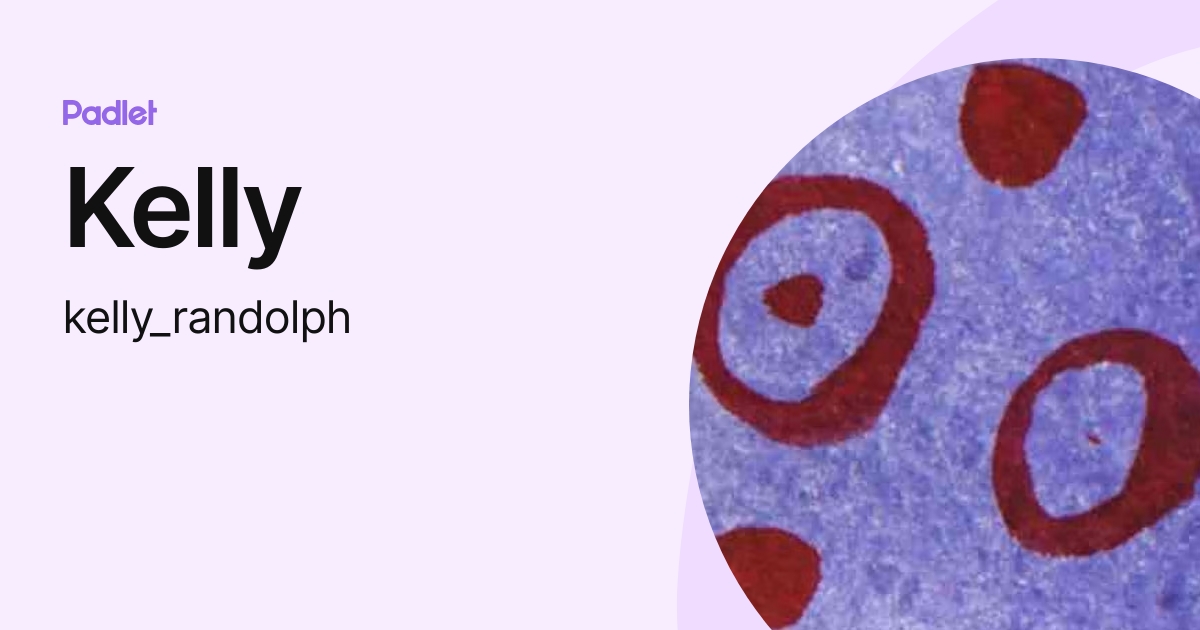 Kelly (kelly_randolph) profile | Padlet