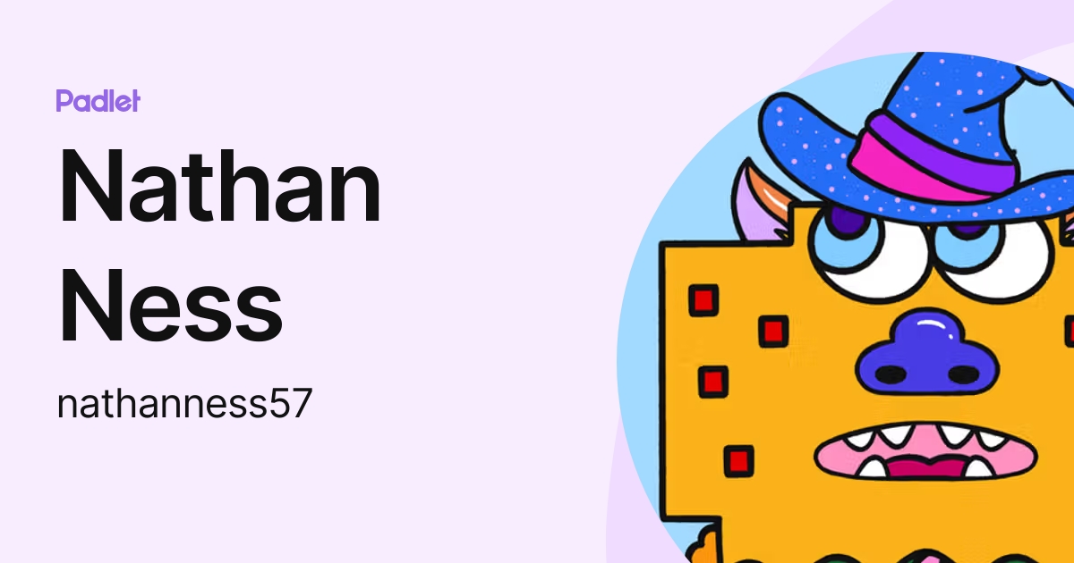 Nathan Ness (nathanness57) profile | Padlet