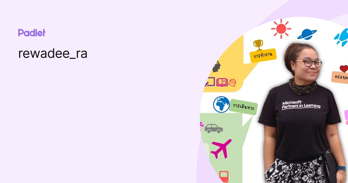 rewadee_ra profile | Padlet