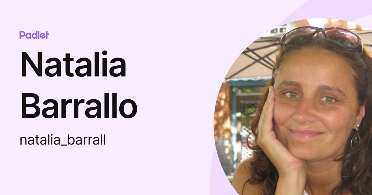 Natalia Barrallo (natalia_barrall) perfil | Padlet