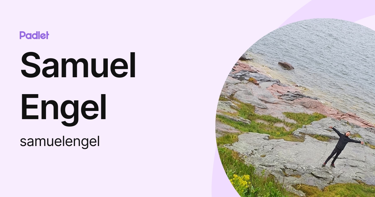 Samuel Engel (samuelengel) profile | Padlet