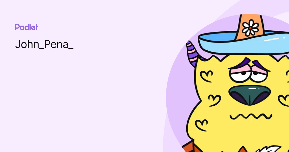 John_Pena_ profile | Padlet