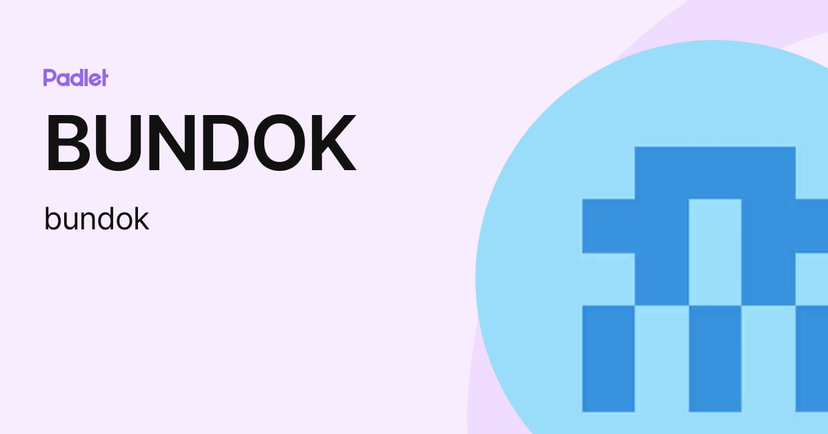 BUNDOK (bundok) profile | Padlet