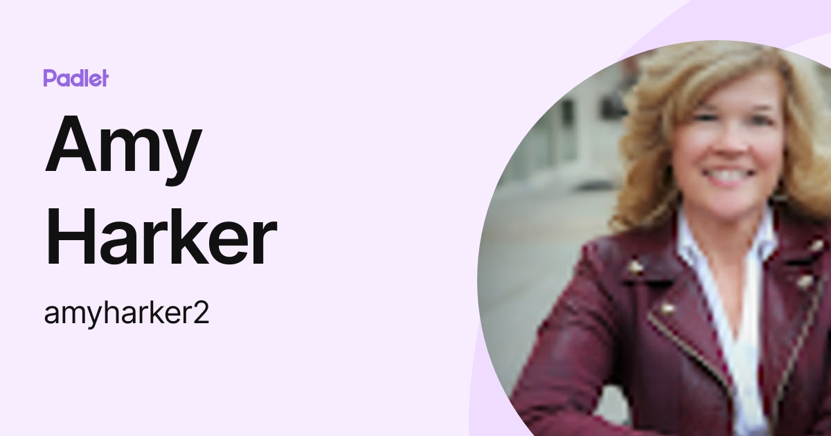 Amy Harker (amyharker2) profile | Padlet