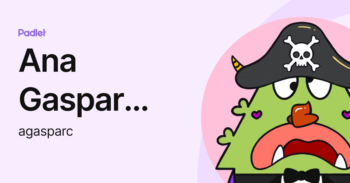 Ana Gaspar Casablanca (agasparc) profile | Padlet