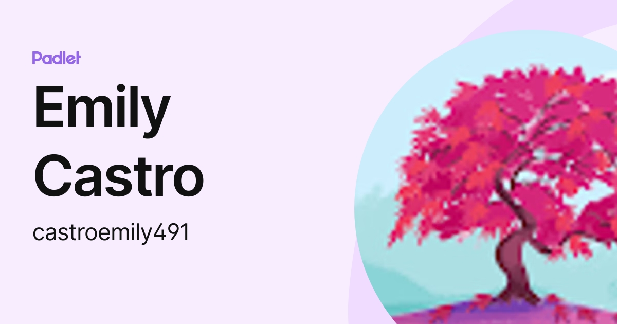 Emily Castro (castroemily491) profile | Padlet