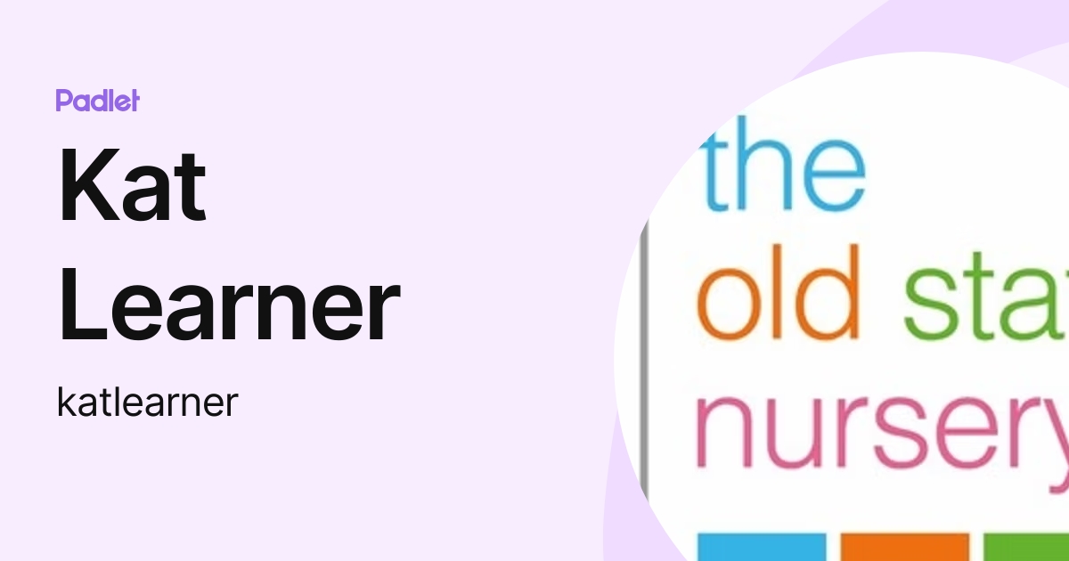 Kat Learner (katlearner) profile | Padlet
