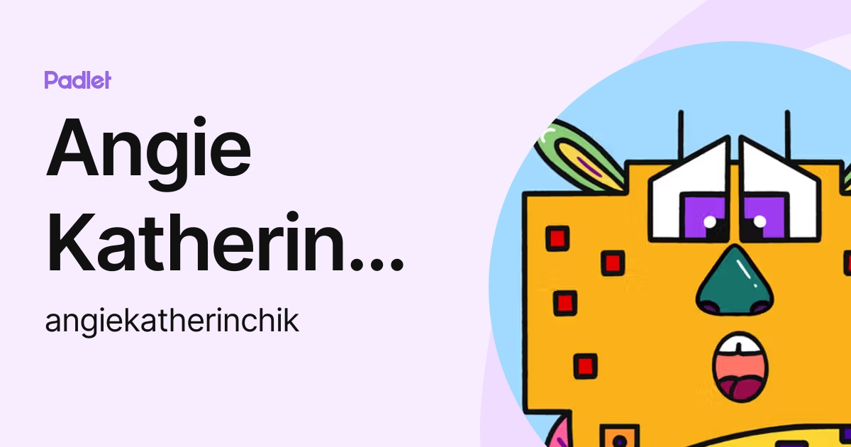 Angie Katherin Chica Rueda (angiekatherinchik) profile | Padlet