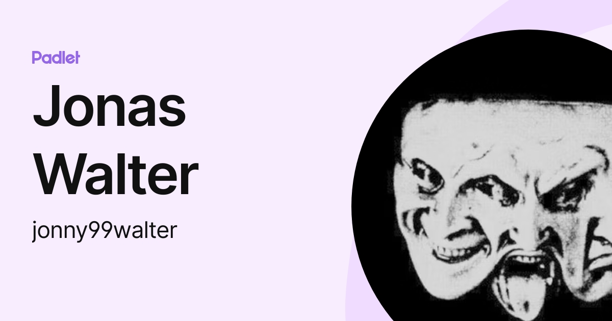 Jonas Walter (jonny99walter) profile | Padlet