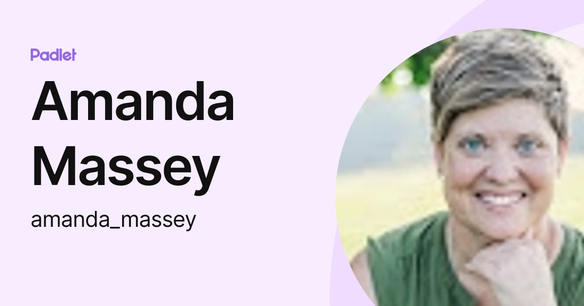 Amanda Massey (amanda_massey) profile | Padlet