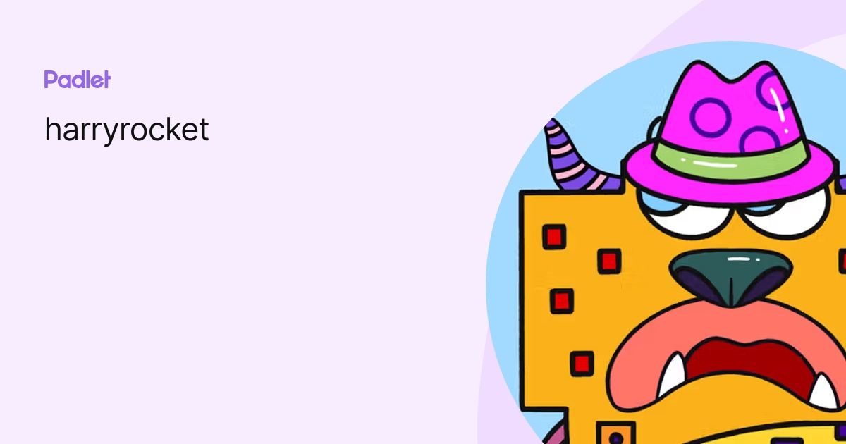 harryrocket profile | Padlet